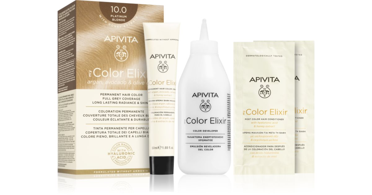 Apivita My Color Elixir farba do włosów bez amoniaku opinie | notino.pl