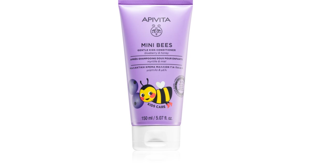 Apivita Mini Bees Gentle Kids Conditioner Blueberry & Honey ...