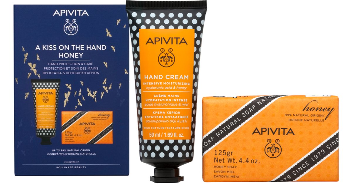 Apivita A Kiss on the hand Honey Geschenkset | notino.at