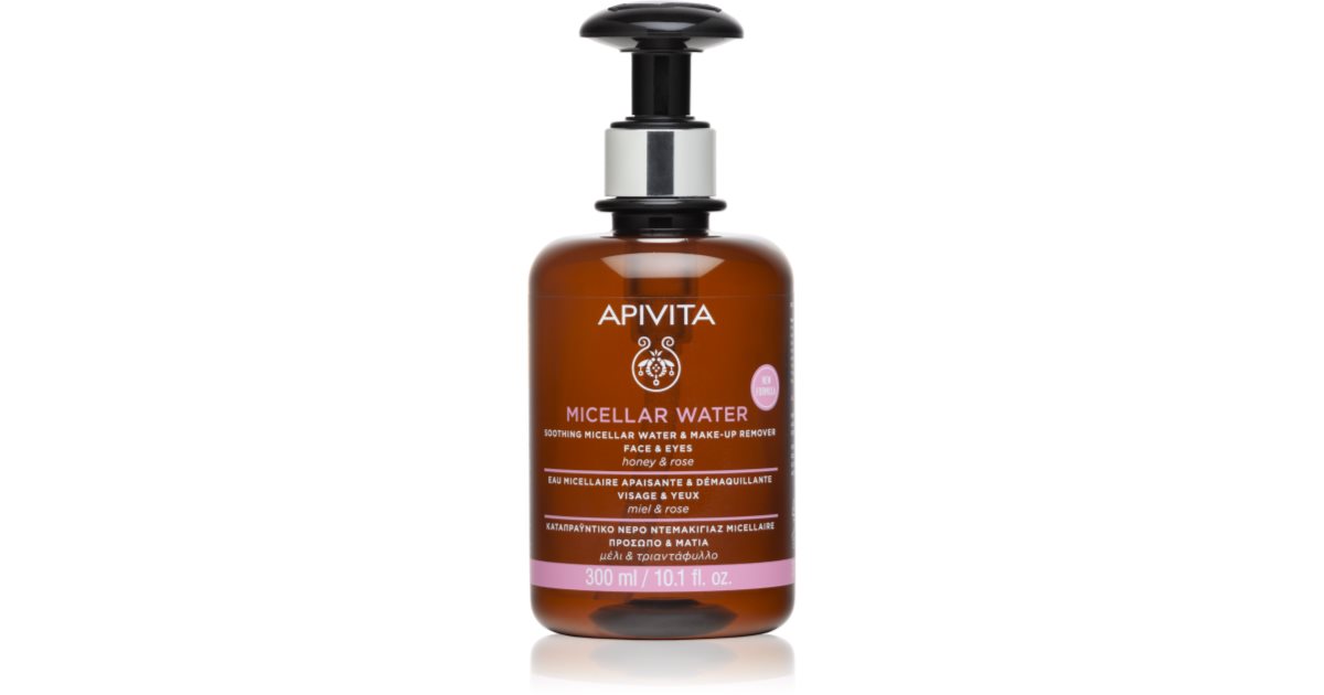 Apivita Cleansing Micellar Water soothing micellar water for face and ...