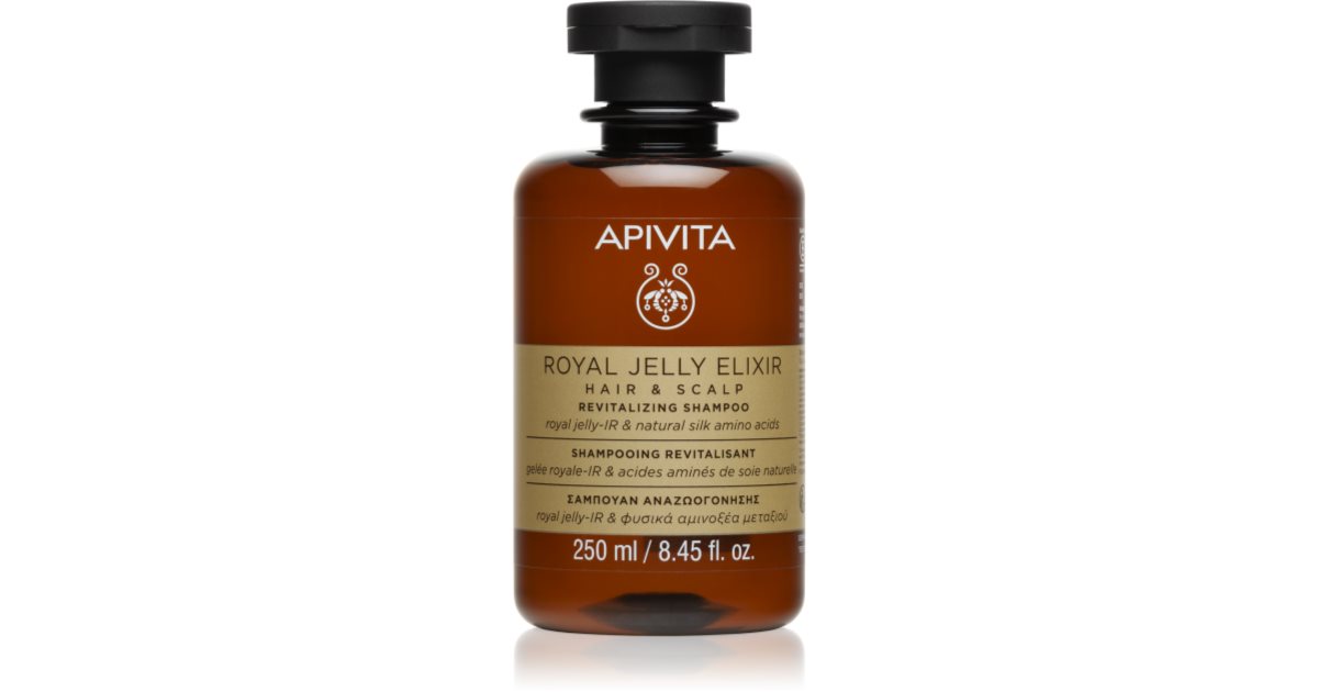 Apivita Royal Jelly Elixir Revitalizing Shampoo Revitalisierendes ...