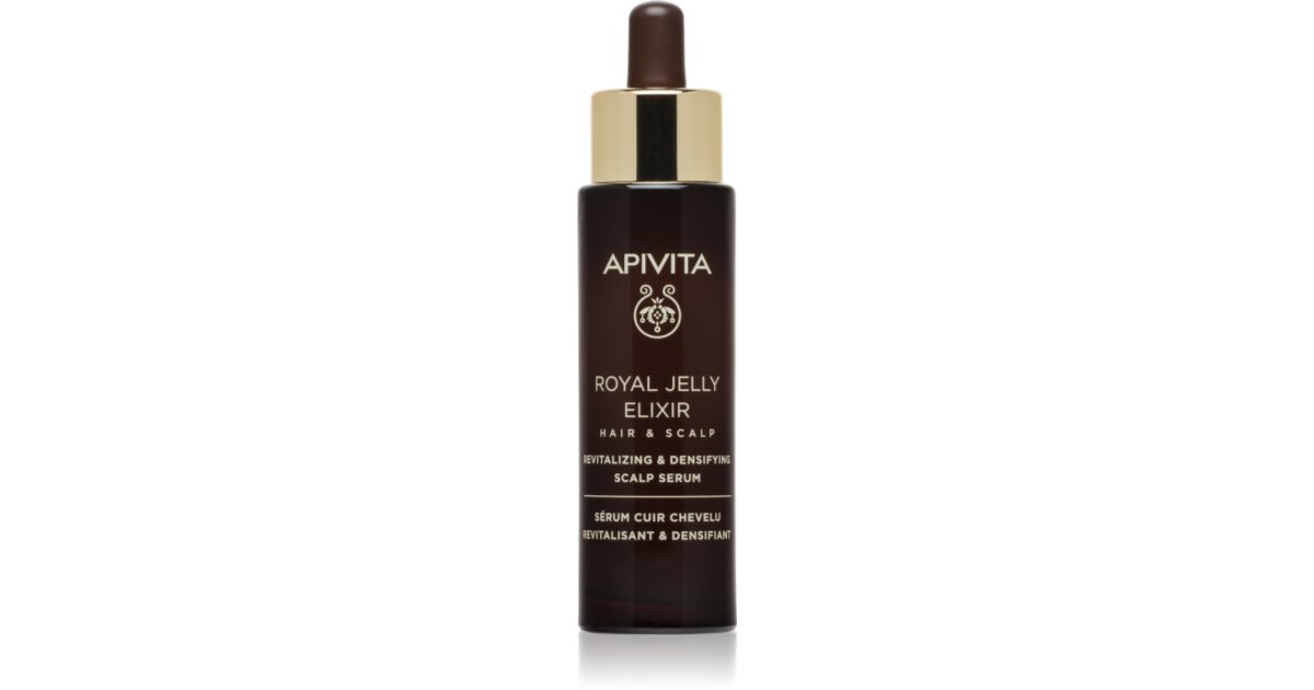 Apivita Royal Jelly Elixir Revitalizing & Densifying Scalp Serum serum ...