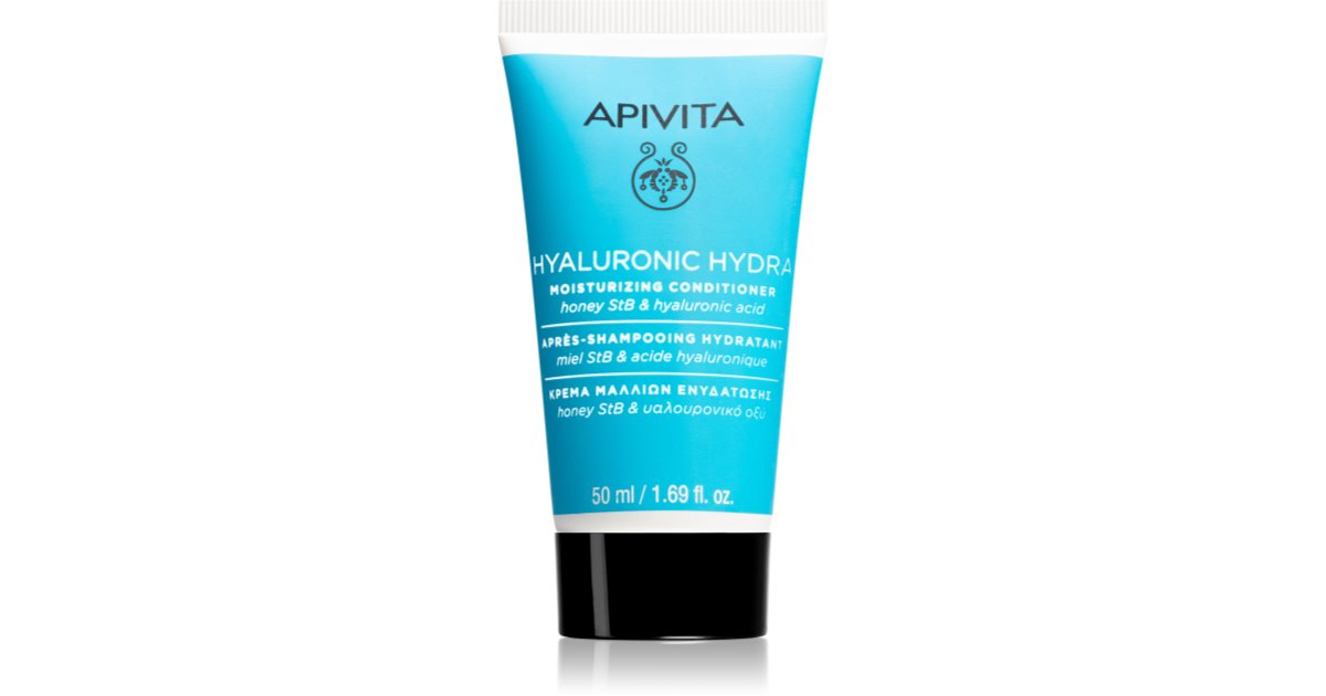 Apivita Hyaluronic Hydra Moisturizing Conditioner deeply hydrating ...