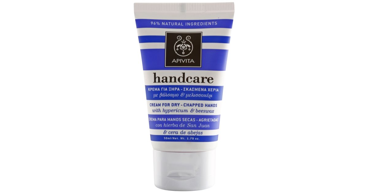 Apivita Hand Care Hypericum & Beeswax Cream for Dry-Chapped Hands | notino.co.uk