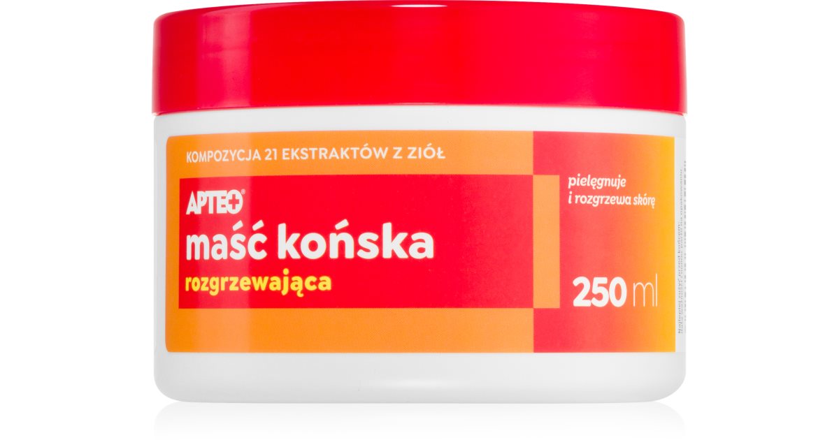 Apteo Konská masť s hrejivým účinkom masť na unavené svaly | notino.sk