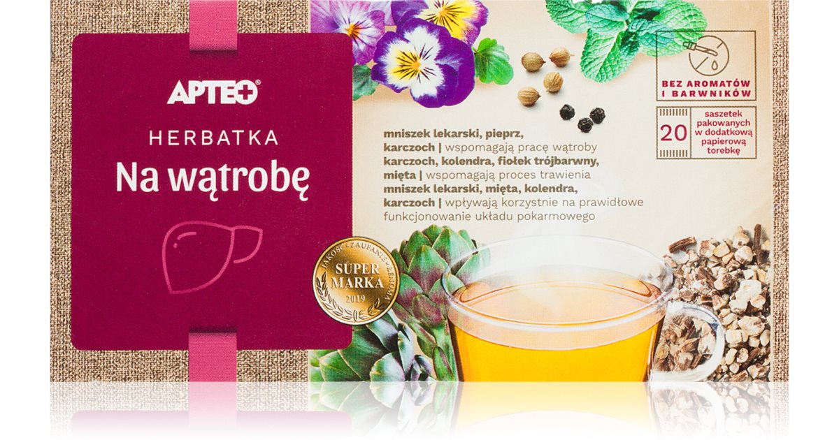 Apteo Herbatka na wątrobę | notino.pl