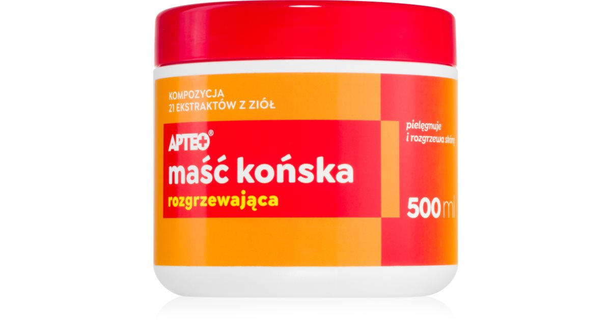 Apteo Maść końska rozgrzewająca ointment for tired muscles | notino.co.uk