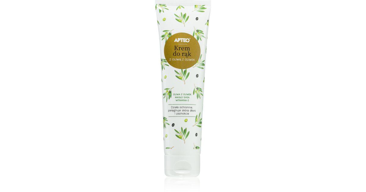 Apteo Hand cream with olive oil hand cream with nourishing and ...