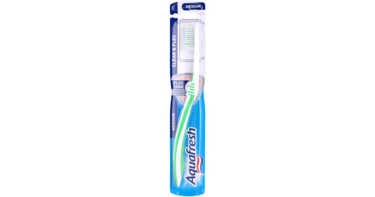 Aquafresh Clean & Flex Toothbrush Medium | notino.co.uk