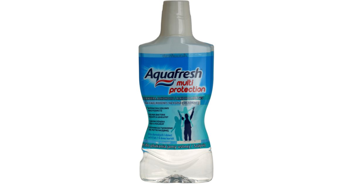 Aquafresh Multi Protection Mouthwash without Alcohol | notino.co.uk