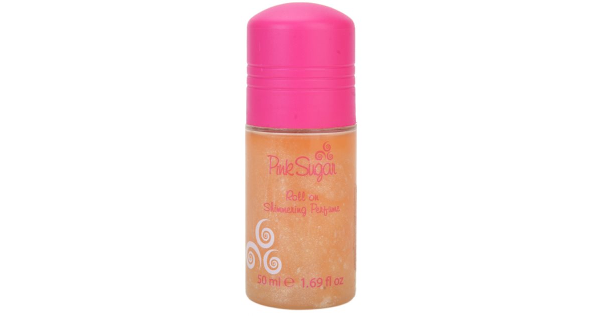 Pink Sugar Classic Roll-On Deodorant with Glitter for Women | notino.ie