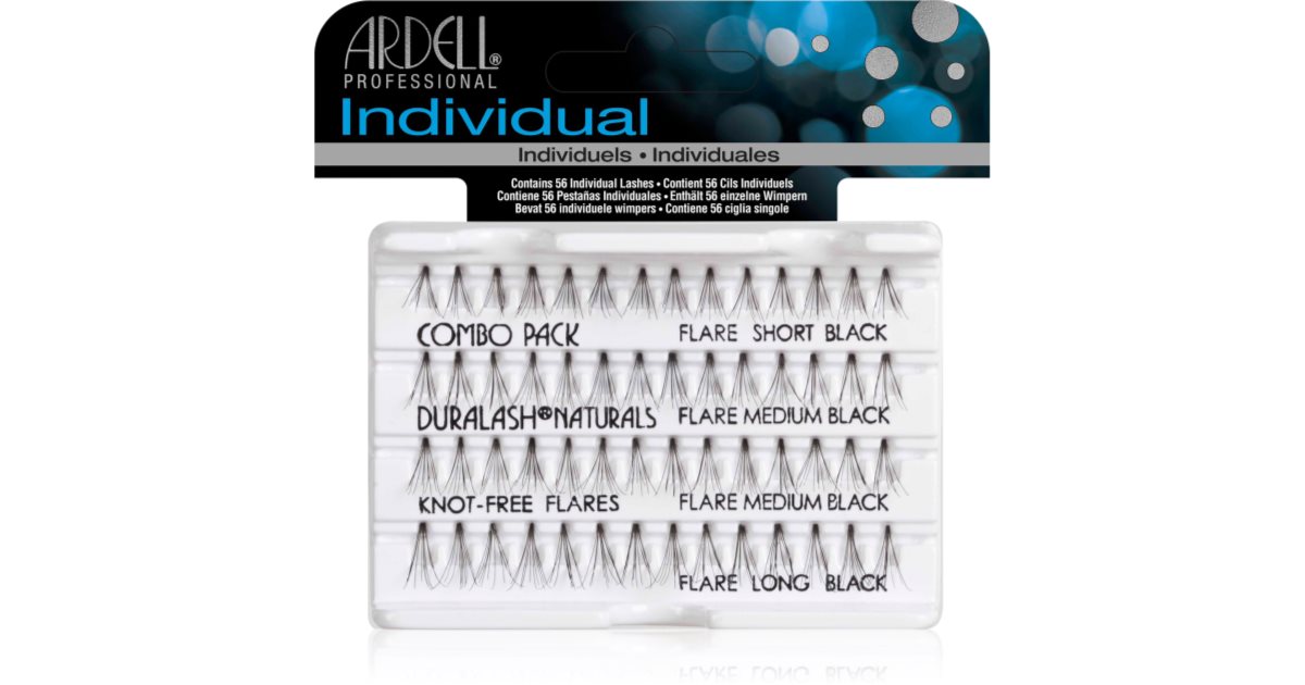 Ardell Individuals Combo Pack Knotless Individual Cluster Lashes ...