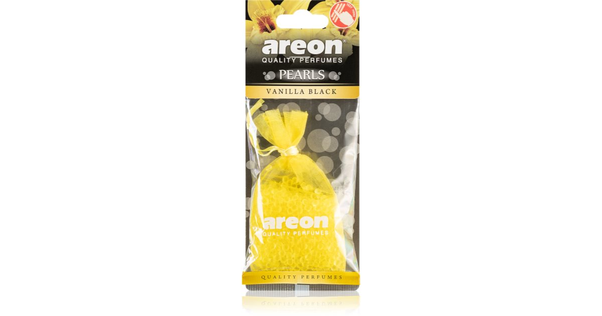 Areon Pearls Vanilla Black perle profumate | notino.it