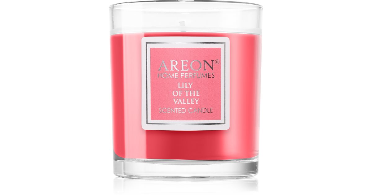 Areon Home Perfumes Lily of the Valley ароматна свещ | Аромати за дома ...