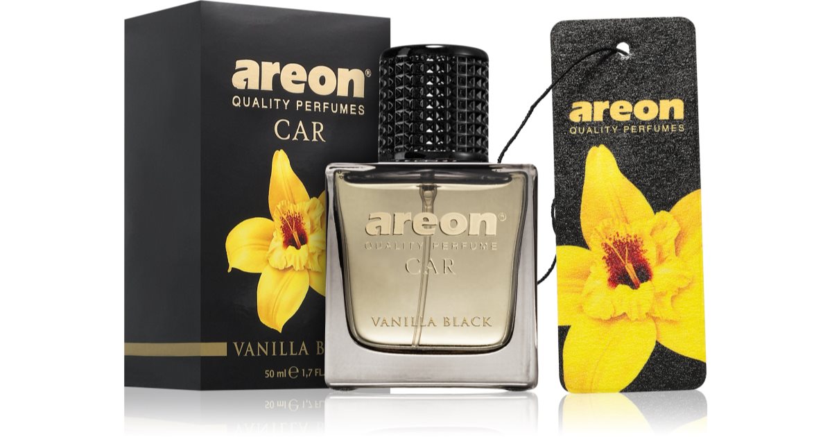 Areon Vanilla Black deodorante per auto | notino.it