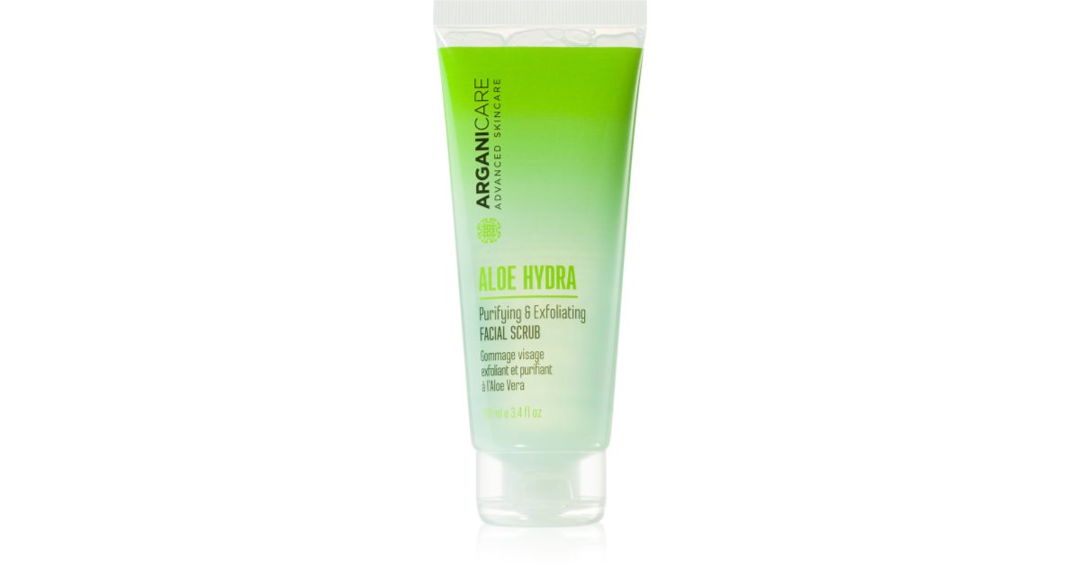 Arganicare Aloe Hydra Facial Scrub exfoliante hidratante para el rostro ...