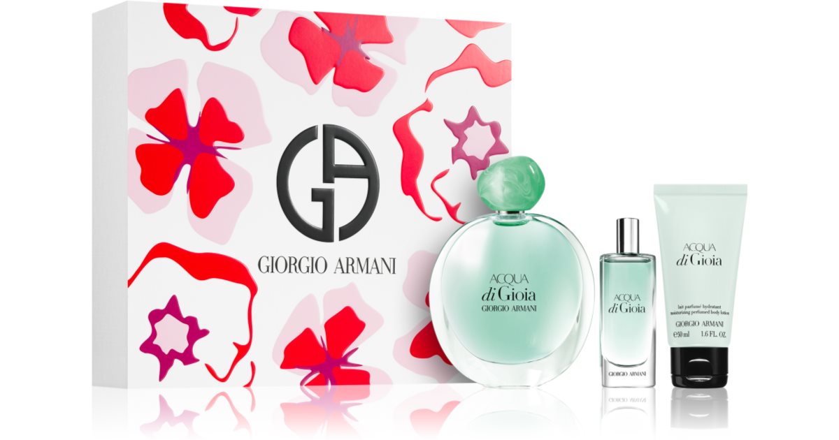 Armani Acqua di Gioia coffret cadeau pour femme notino