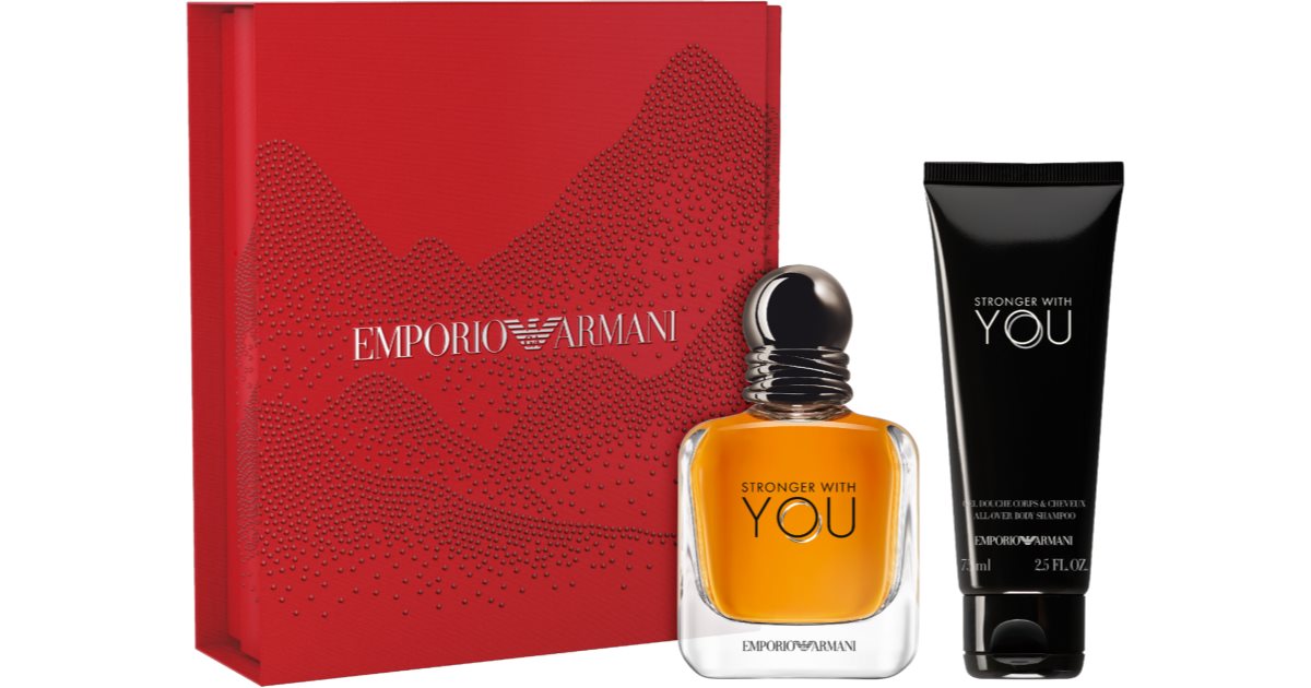 Armani Emporio Stronger With You confezione regalo per uomo | notino.it