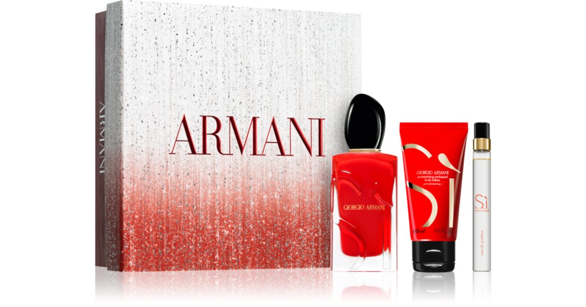 Armani Sì Passione coffret cadeau pour femme | notino.fr