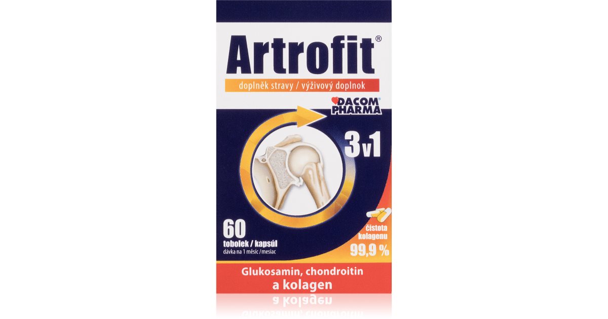 Artrofit 3v1 tobolky pro výživu kloubů a chrupavek | notino.cz