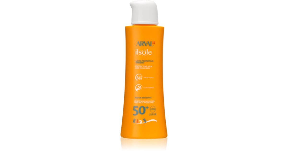 Arval IlSole Protective children's milk SPF 50+ Solskyddsmedel för ...