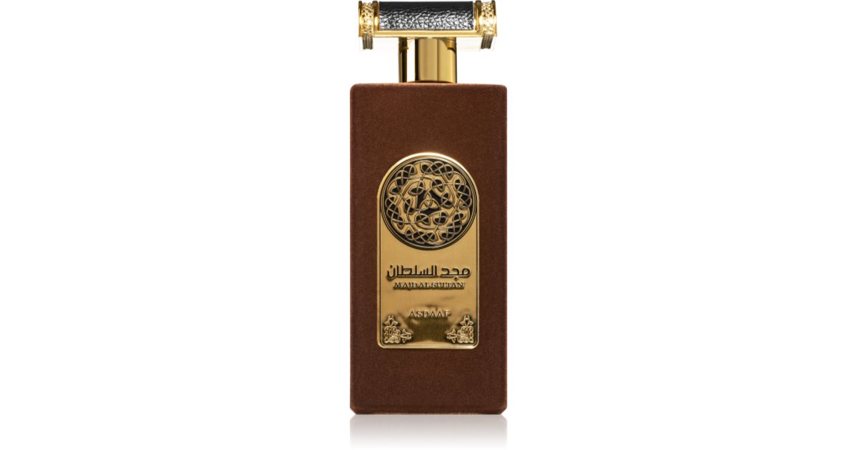 Asdaaf Majd Al Sultan Brown Eau de Parfum pour homme | notino.fr