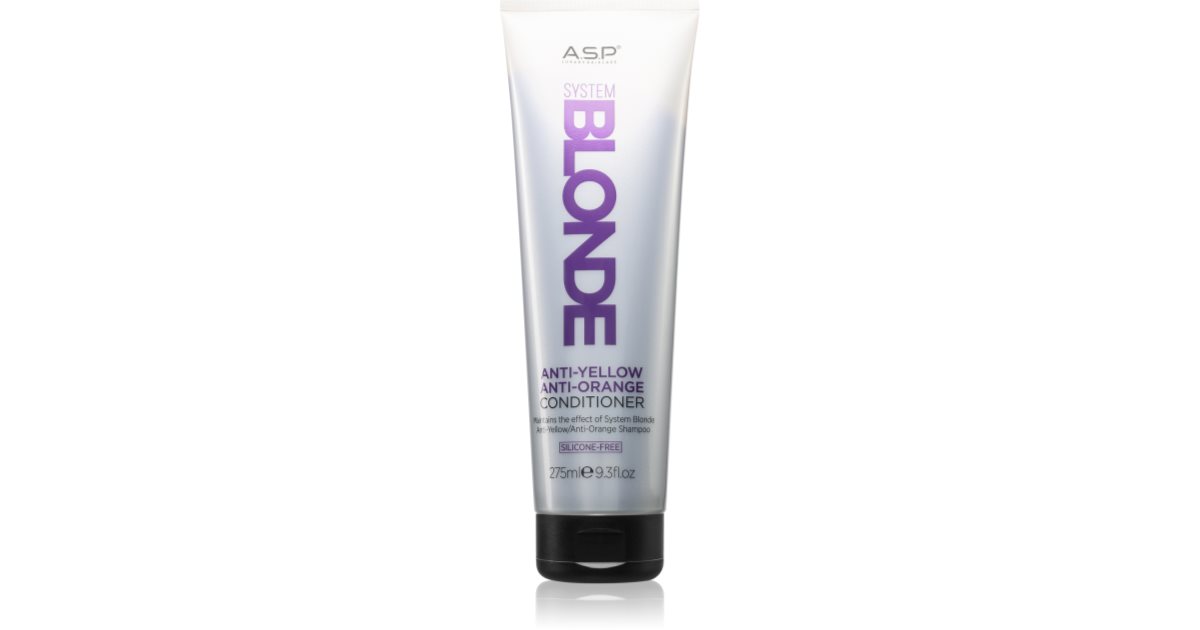 ASP System Blonde Anti-Yellow conditioner for blonde and grey hair ...