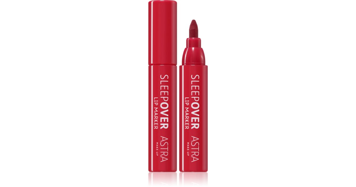 Astra Make-up SLEEPOVER LIP MARKER lip marker pen | notino.co.uk
