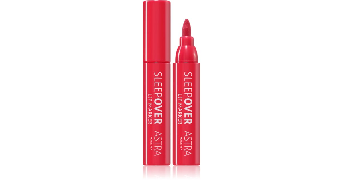 Astra Make-up SLEEPOVER LIP MARKER lip marker pen | notino.co.uk