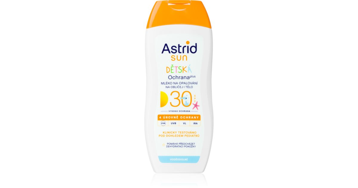 Astrid Sun Kinder Zonnebrandmelk SPF 30 | notino.nl
