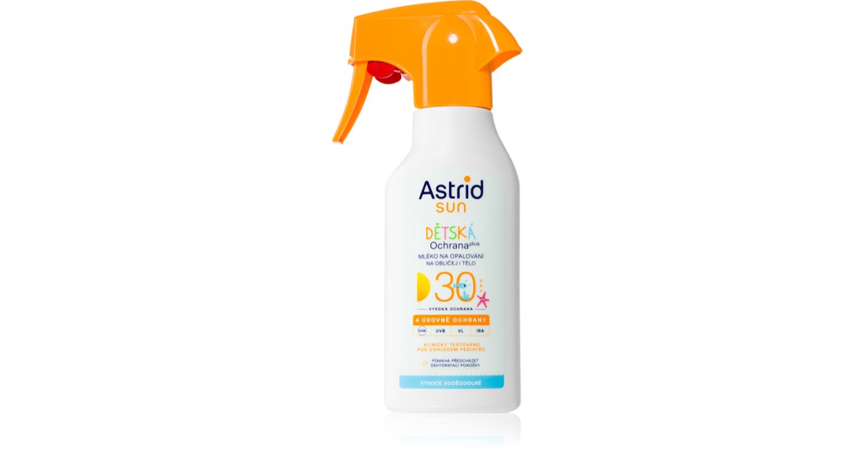 Astrid Sun Kinder Zonnebrandmelk SPF 30 | notino.nl