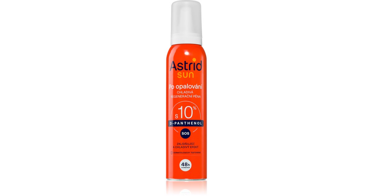 Astrid Sun mousse rigenerante con effetto rinfrescante | notino.it