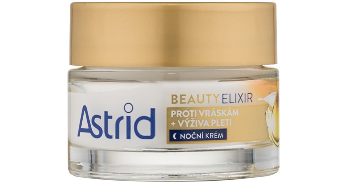 Astrid Beauty Elixir nährende Nachtcreme gegen Falten | notino.at