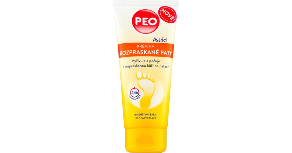 Astrid Peo krém na rozpraskané paty recenze | notino.cz