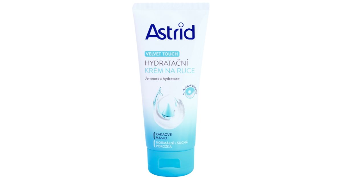 Astrid Velvet Touch Moisturising Hand Cream For Normal And Dry Skin ...