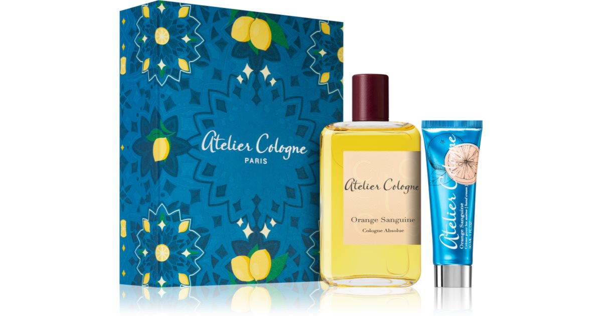 Atelier Cologne Cologne Absolue Orange Sanguine coffret cadeau mixte ...