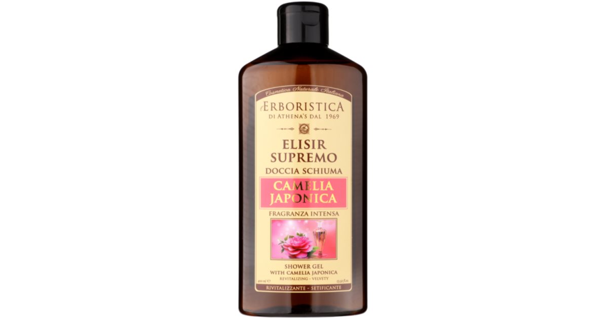 Athena's l'Erboristica Elixir Supreme gel douche parfumé au camélia du ...