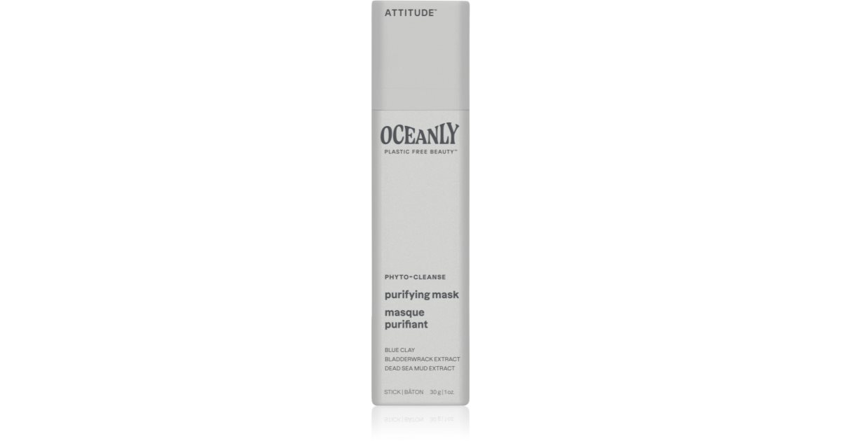 Attitude Oceanly Purifying Mask maseczka oczyszczająca z glinką