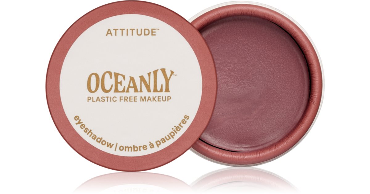 Attitude Oceanly Plastic Free Makeup Creamy Eyeshadow with matt effect ...
