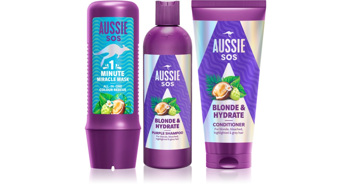 Aussie SOS Blonde & Hydrate set for blonde hair | notino.co.uk