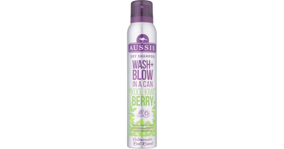 Aussie Wash+ Blow Kool Kiwi Berry Dry Shampoo | notino.co.uk