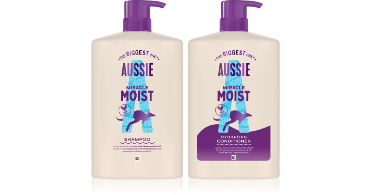 Aussie Miracle Moist set for hydration and shine | notino.co.uk