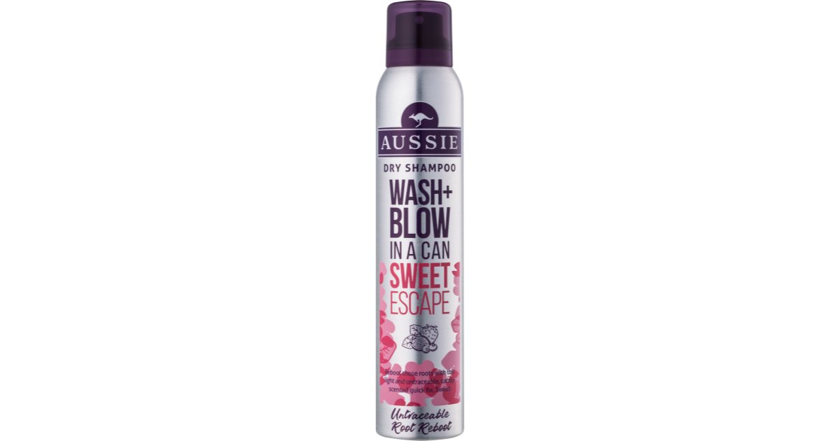 Aussie Wash+ Blow Sweet Escape champô seco | notino.pt
