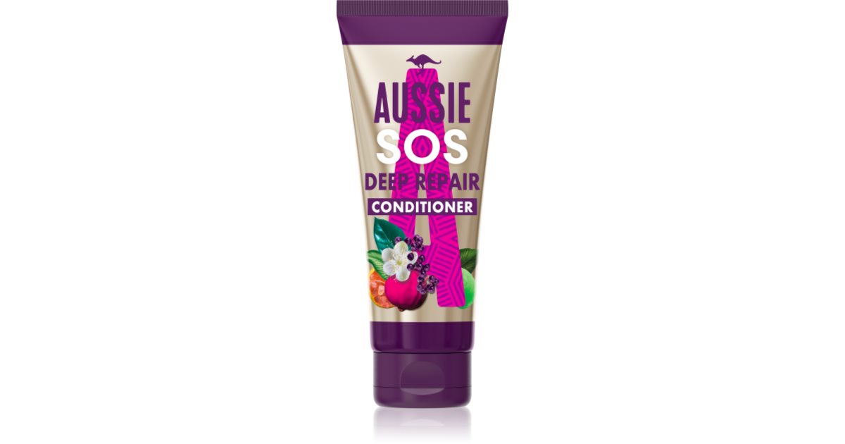 Aussie SOS Deep Repair Deeply Regenerating Conditioner for hair | notino.ie