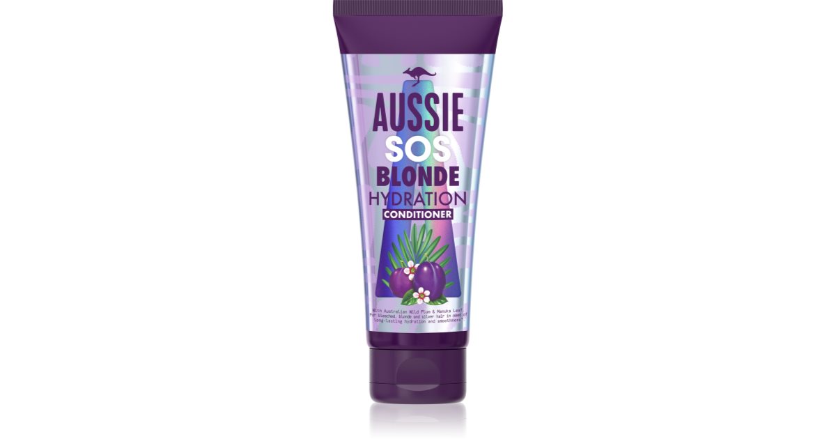 Aussie SOS Balm baume hydratant en profondeur pour cheveux blonds ...
