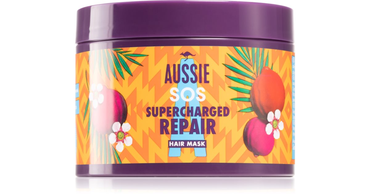 Aussie SOS Supercharged Repair masque cheveux | notino.fr