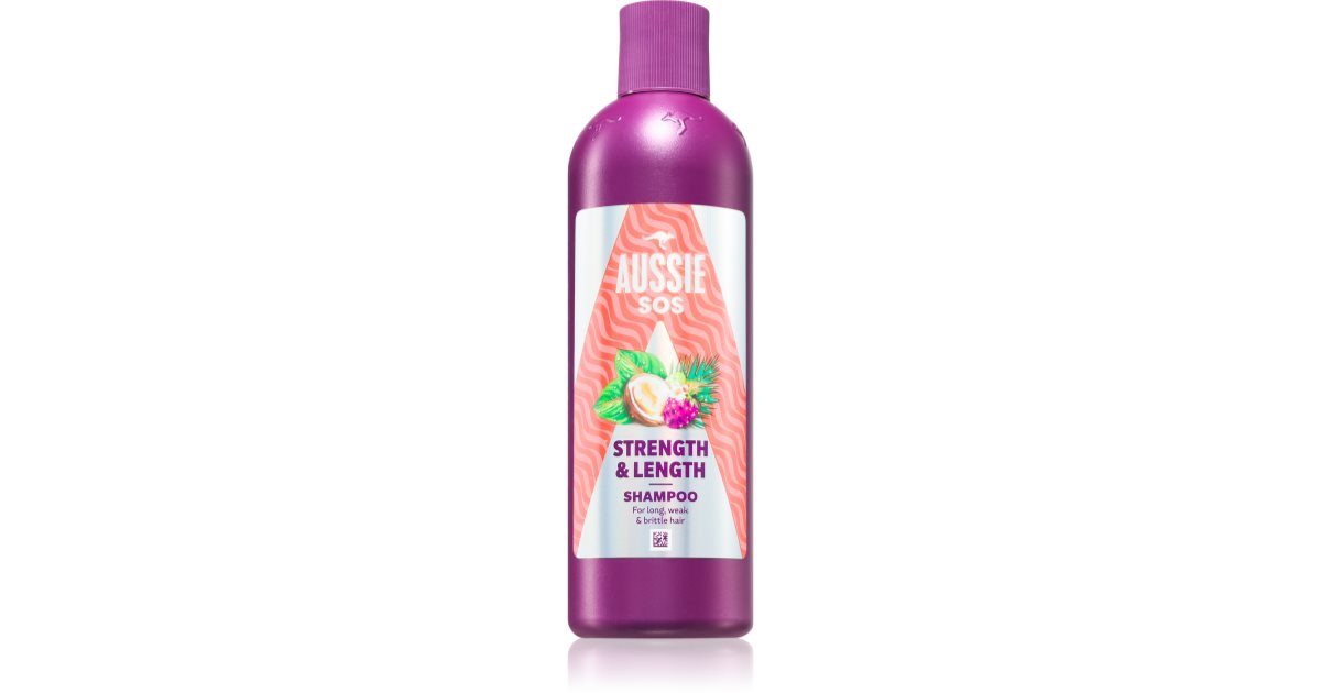 Aussie SOS Strength & Length shampoing fortifiant pour cheveux longs ...