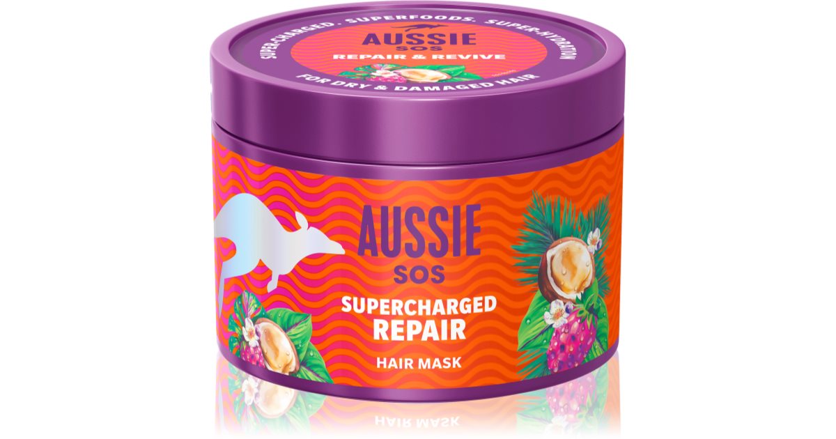 Aussie SOS Supercharged Repair Hair Mask | notino.ie