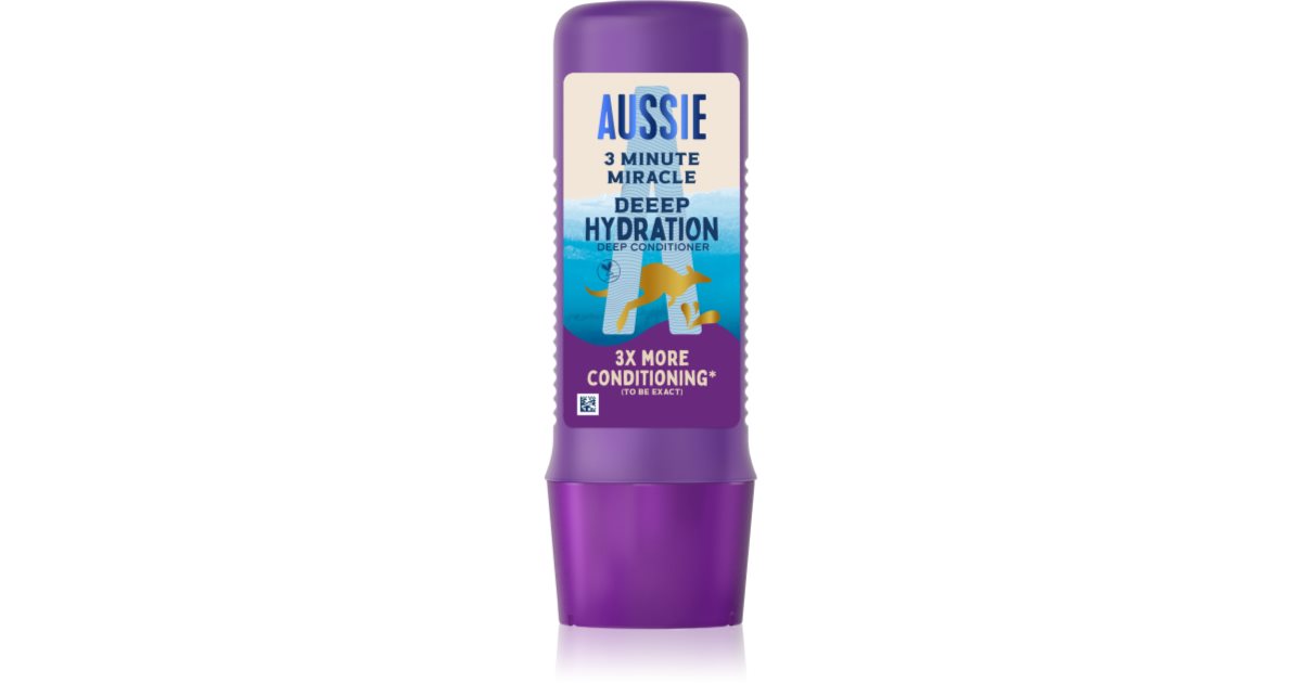 Aussie 3 Minute Miracle Deep Hydration deeply hydrating conditioner ...
