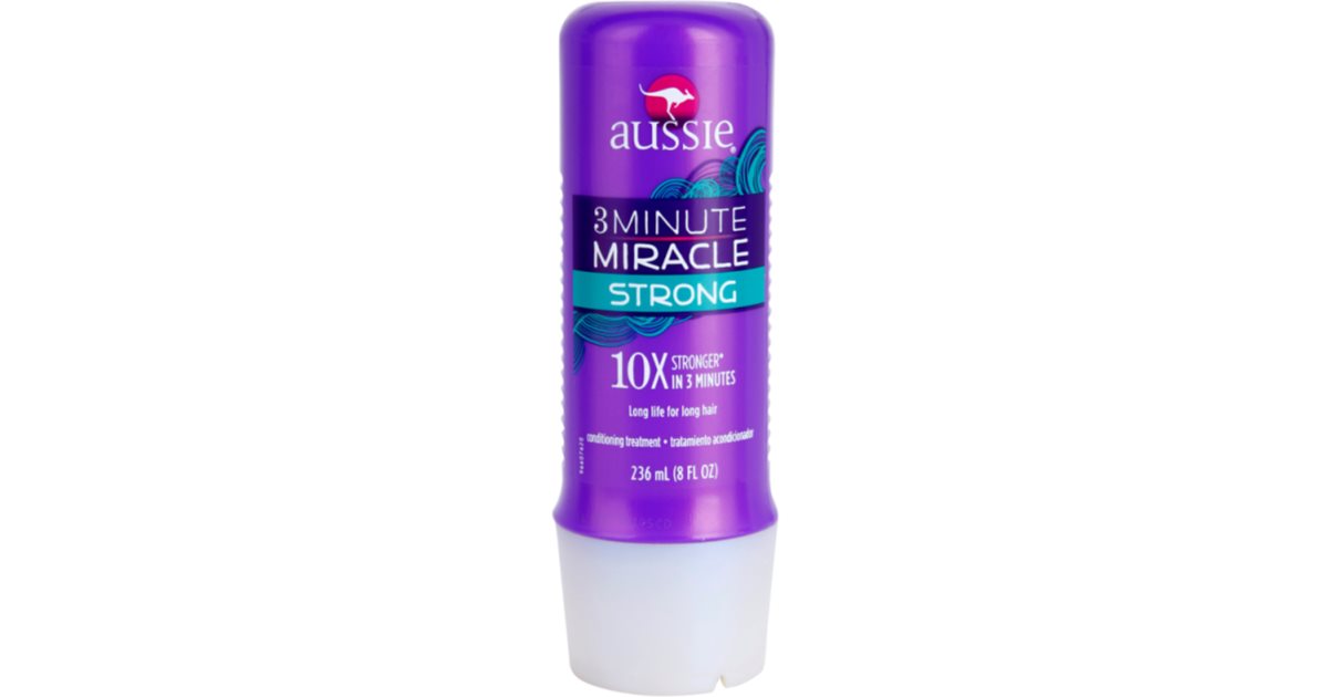 Aussie 3 Minute Miracle Strong Deeply Nourishing 3-Minute Conditioner ...